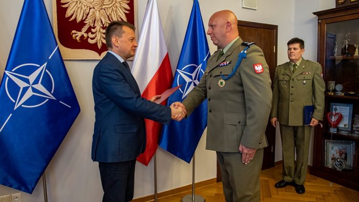 Prawnuk gen. Kleeberga pułkownik Michał Rohde dowódcą 19 Brygady ...